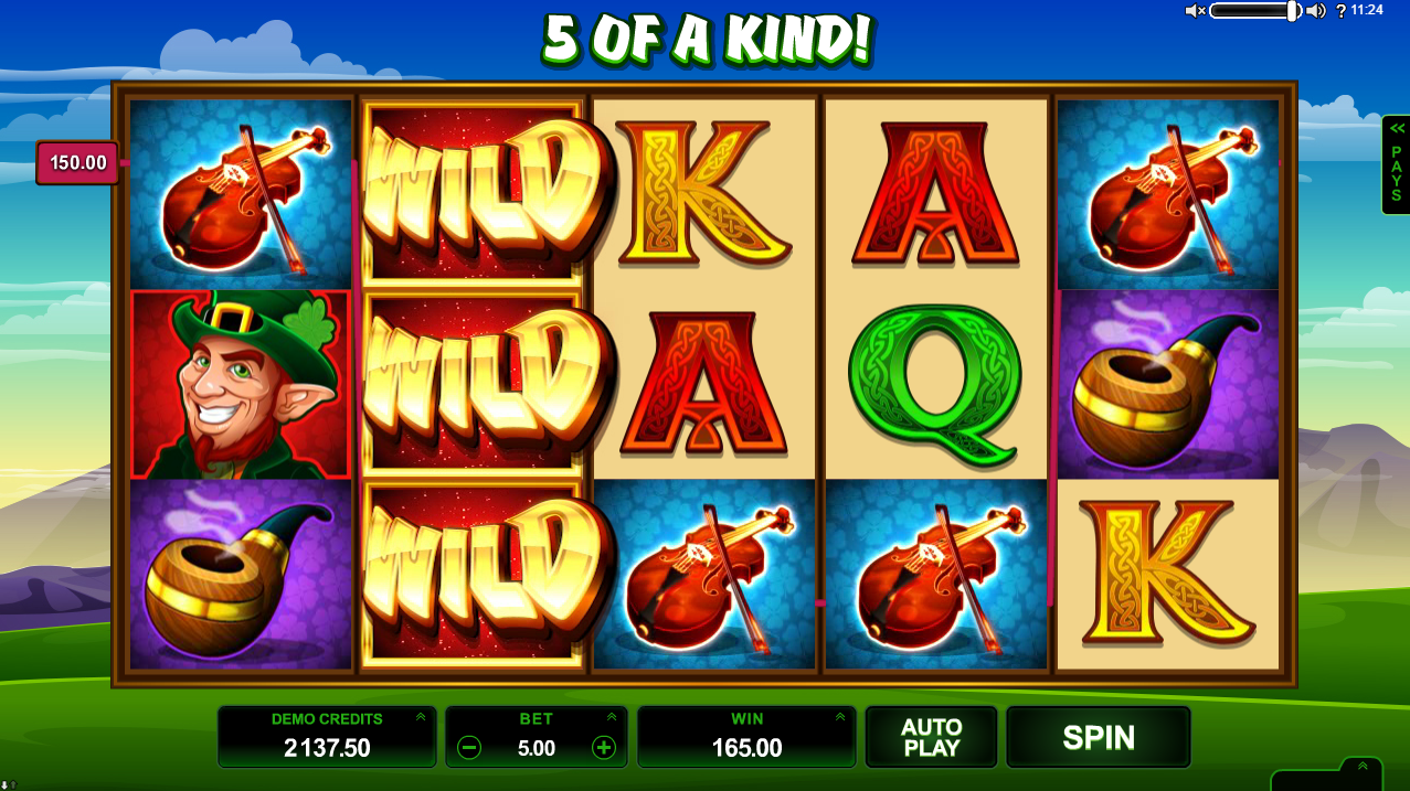 Top 5 (Sham)Rockiest Irish-Themed Slots
