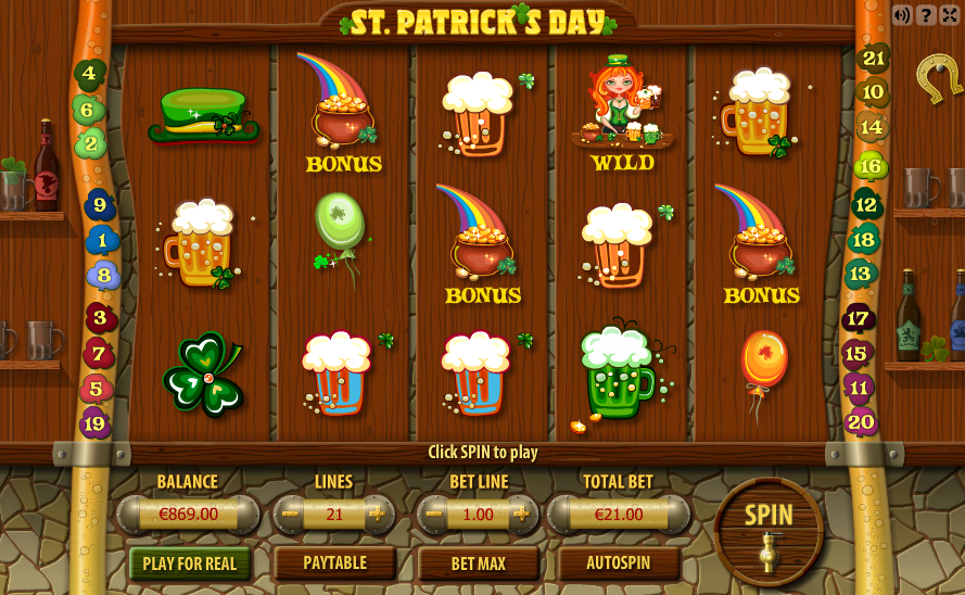 Top 5 (Sham)Rockiest Irish-Themed Slots